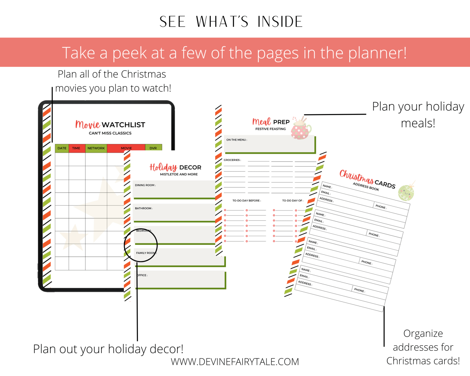 Organize the Holidays with the Best Christmas Planner