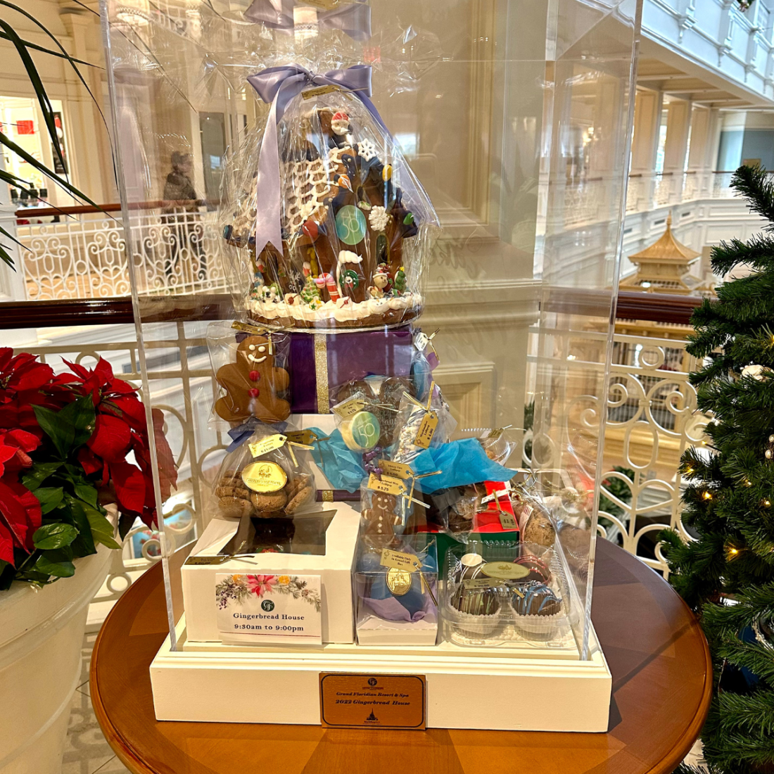 Where to Find the Gingerbread Displays at Walt Disney World