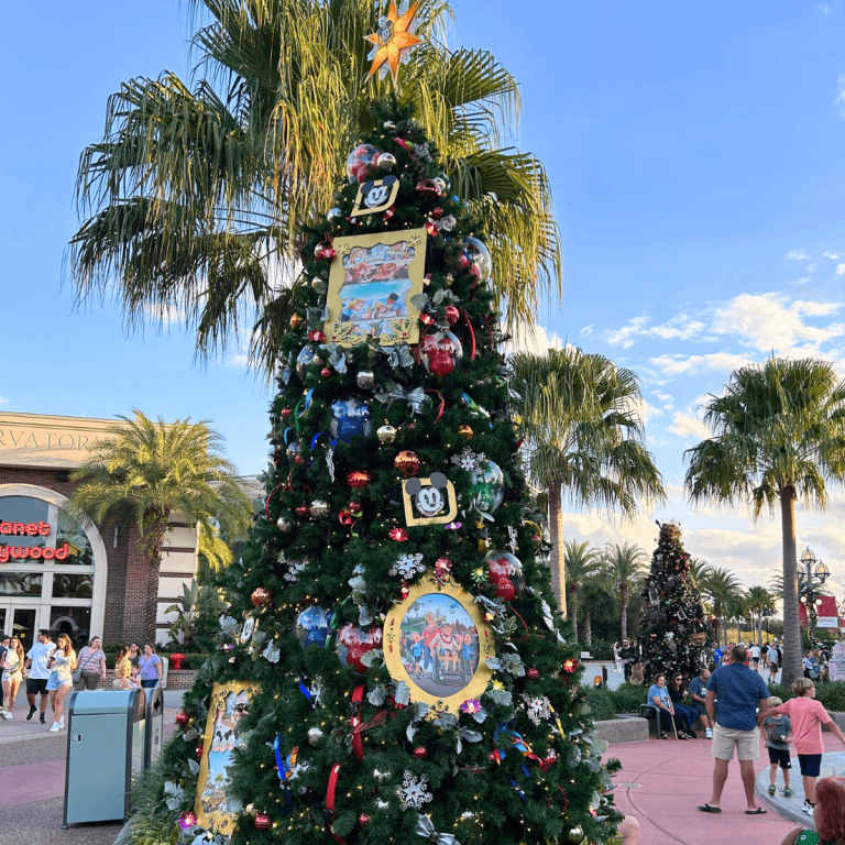 A Holiday Tradition: The Disney Springs Christmas Tree Stroll